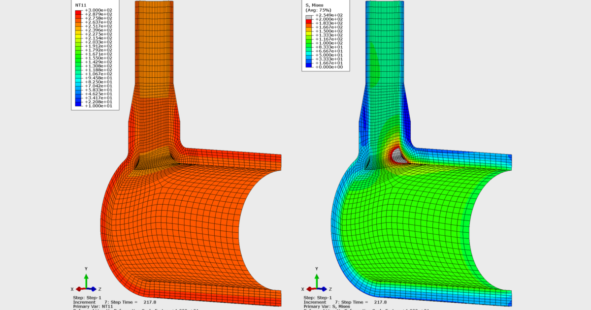 Header-Nozzle Intersection | Zentech